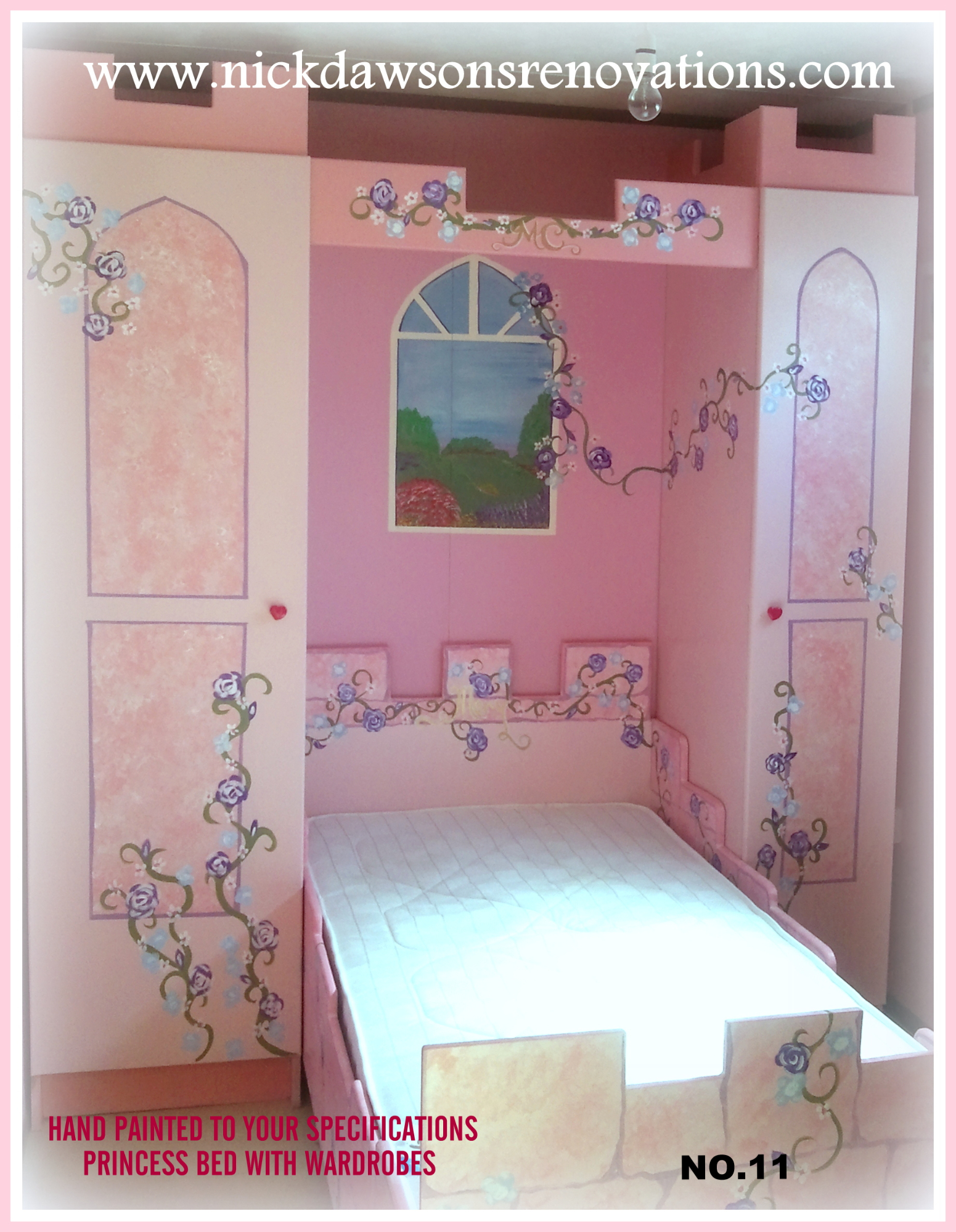 CHILDRENS STORAGE BEDS, BESPOKE CHILDRENS BEDS