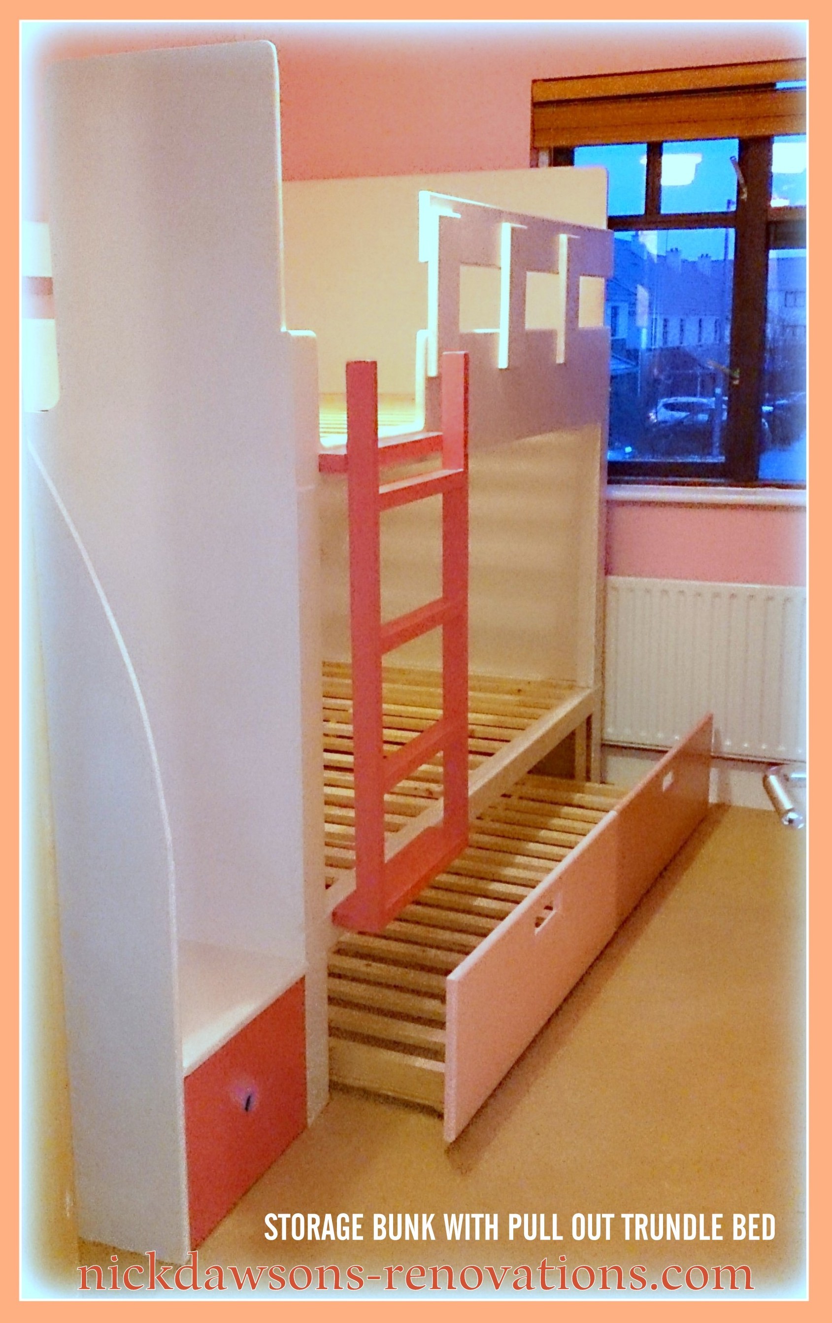 CHILDRENS STORAGE BEDS, BESPOKE CHILDRENS BEDS
