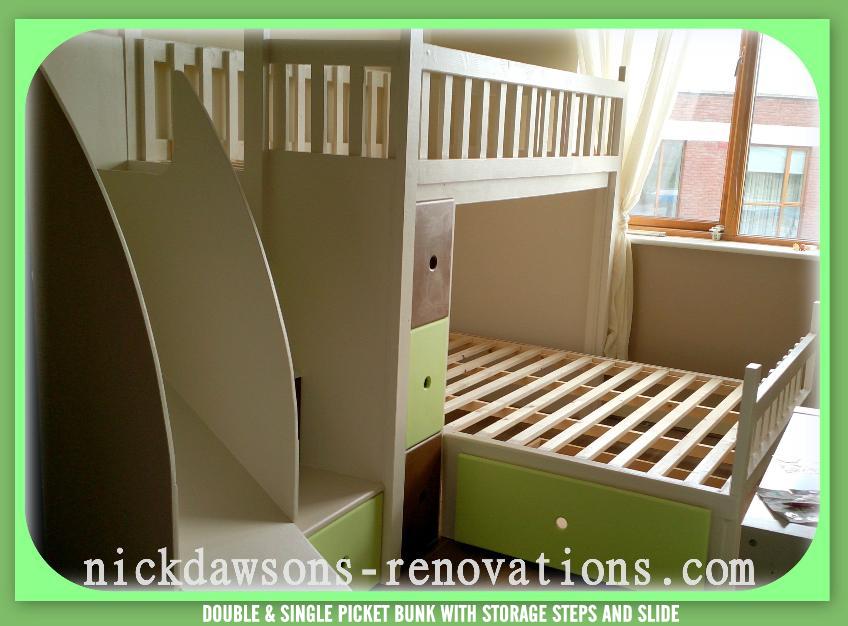 CHILDRENS STORAGE BEDS, BESPOKE CHILDRENS BEDS
