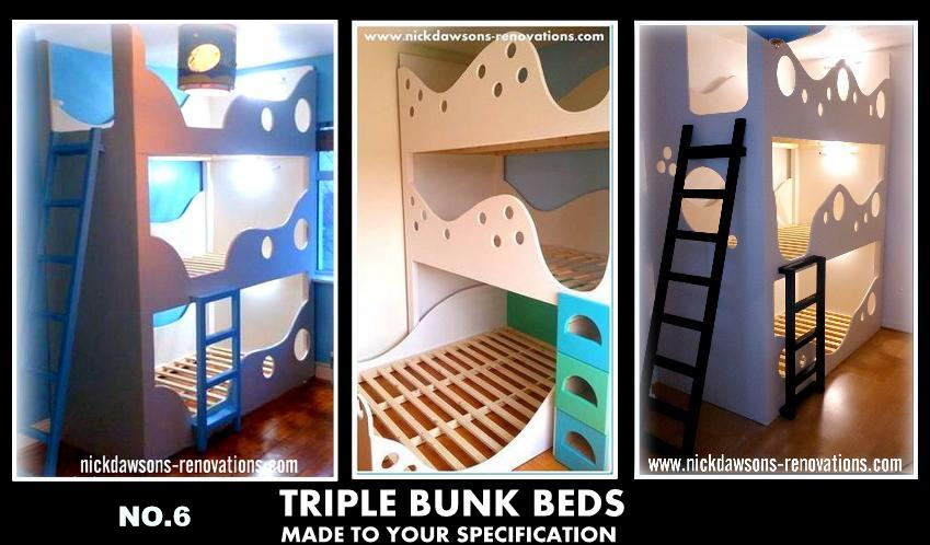 CHILDRENS STORAGE BEDS, BESPOKE CHILDRENS BEDS